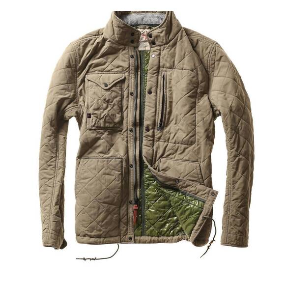 Relwen | Jackets & Coats | New Relwen Mens Quilted Tanker Jacket In ...